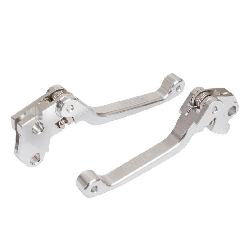 Manetes Retráteis Xtreme Red Dragon Tornado XRE 300 Falcon Bros Prata ...