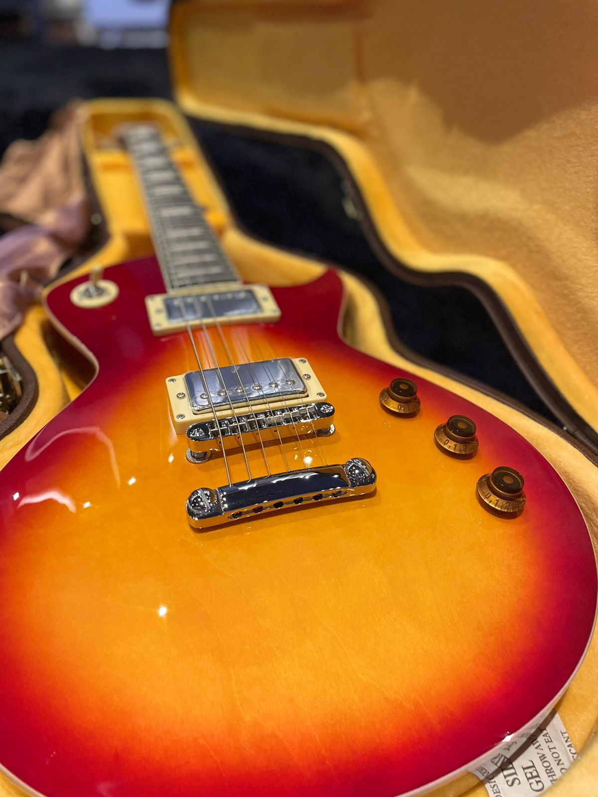 Guitarra Les Paul Tagima Mirach Cb Cherry Burst C/ Case - Guitar Music Shop