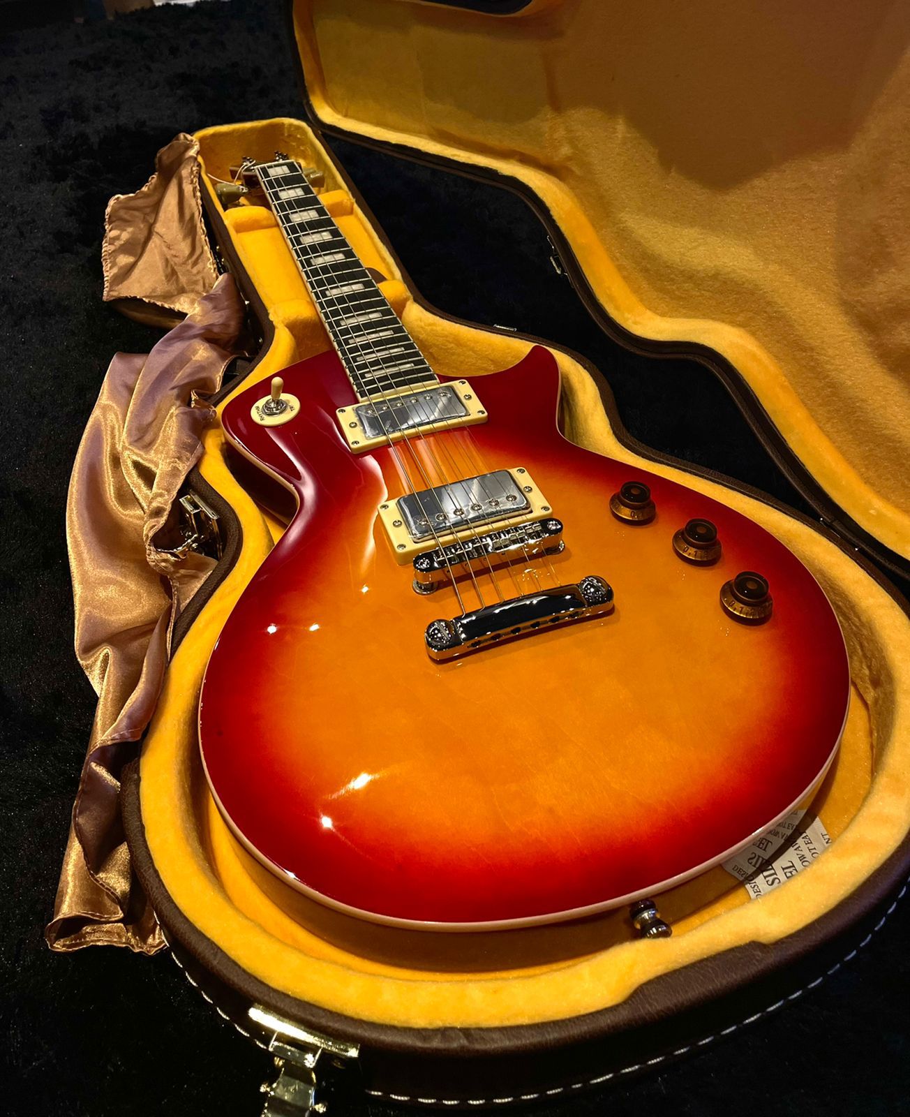 Guitarra Les Paul Tagima Mirach Cb Cherry Burst C/ Case - Guitar Music Shop