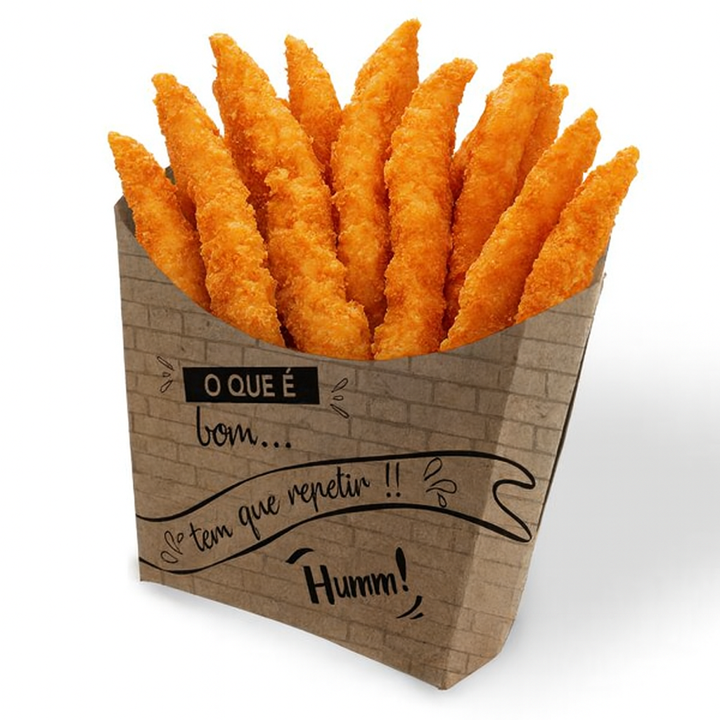F2C - Embalagem para Batata Frita tipo Mc Donalds – 100 Unidades | Kraft Sustentável - Jmpack ...