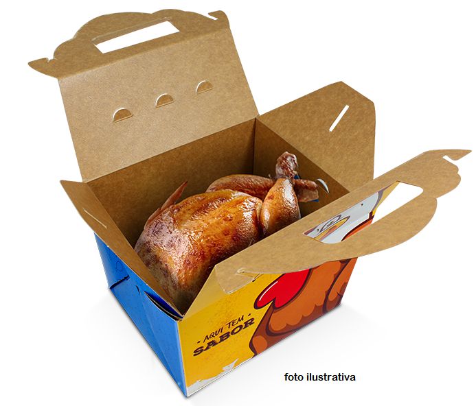 Embalagem para frango assado ou em pegaços - Jmpack Embalagens