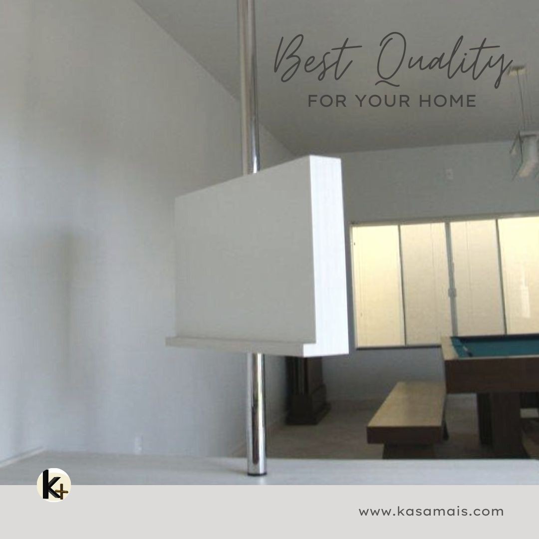 Suporte TV Caixa de Madeira - Kasa Mais