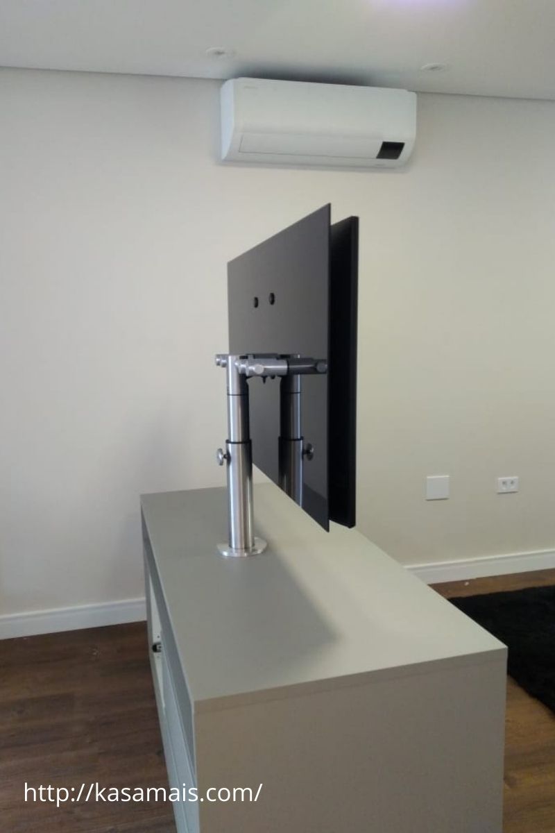 Suporte TV Móveis e Racks com Regulagem de Altura - Kasa Mais