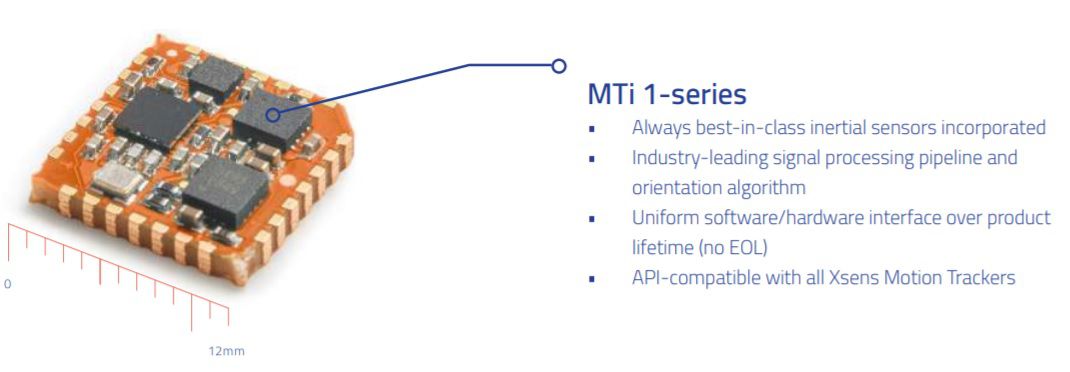 Sensor inercial MTi-1 MTi-2 MTi-3 MTi-7 MTi-8 IMU VRU AHRS aceler giro ...