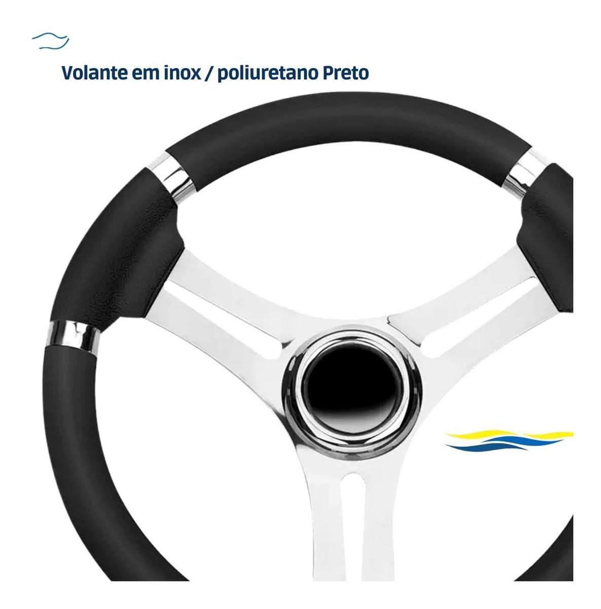 Volante Náutico Savoretti T18rb-3 Poliuretano Inox Lancha | Produtos ...