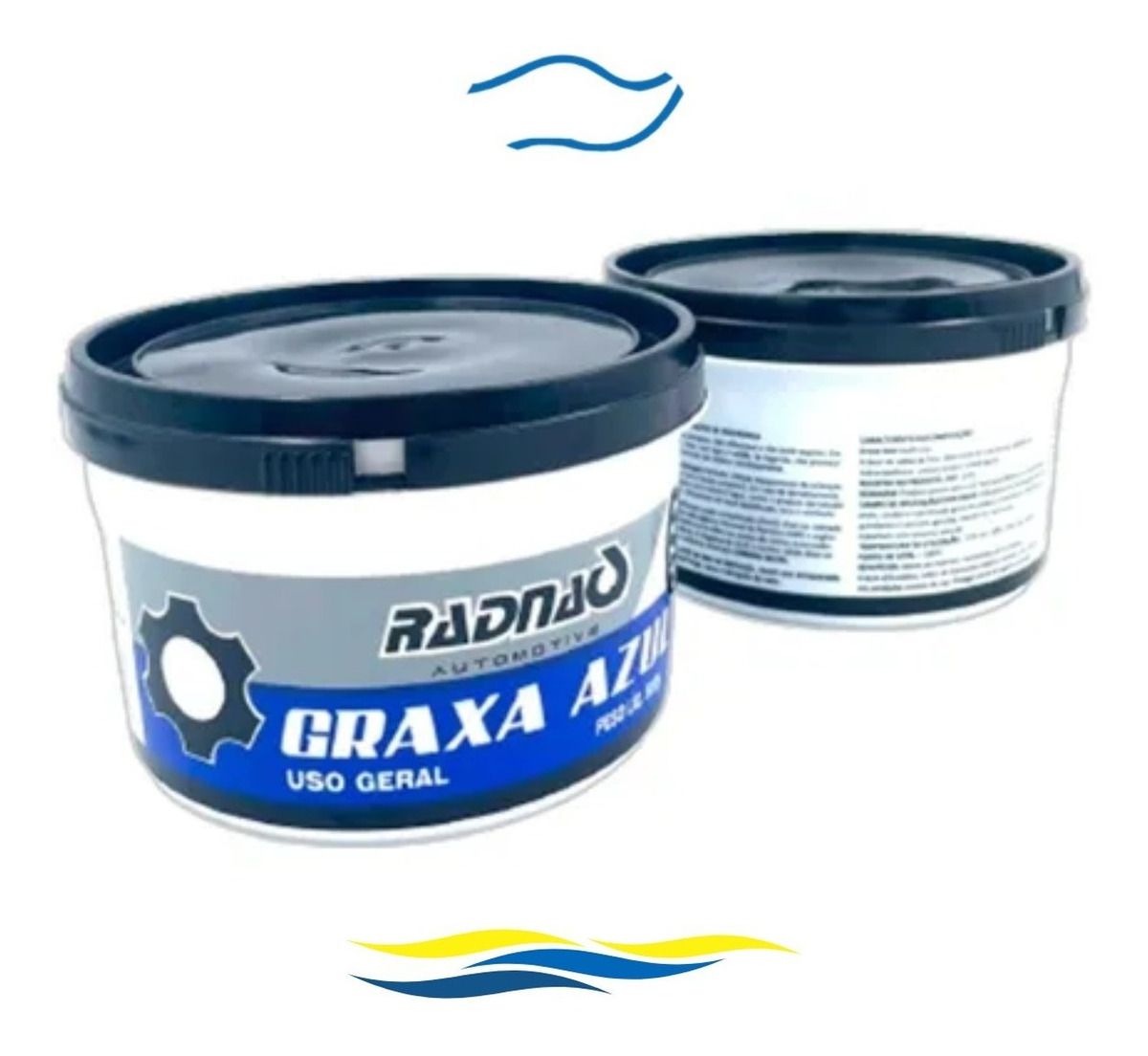 Graxa Azul Especial Para Rolamentos 500g Radnaq | Produtos Nauticos ...