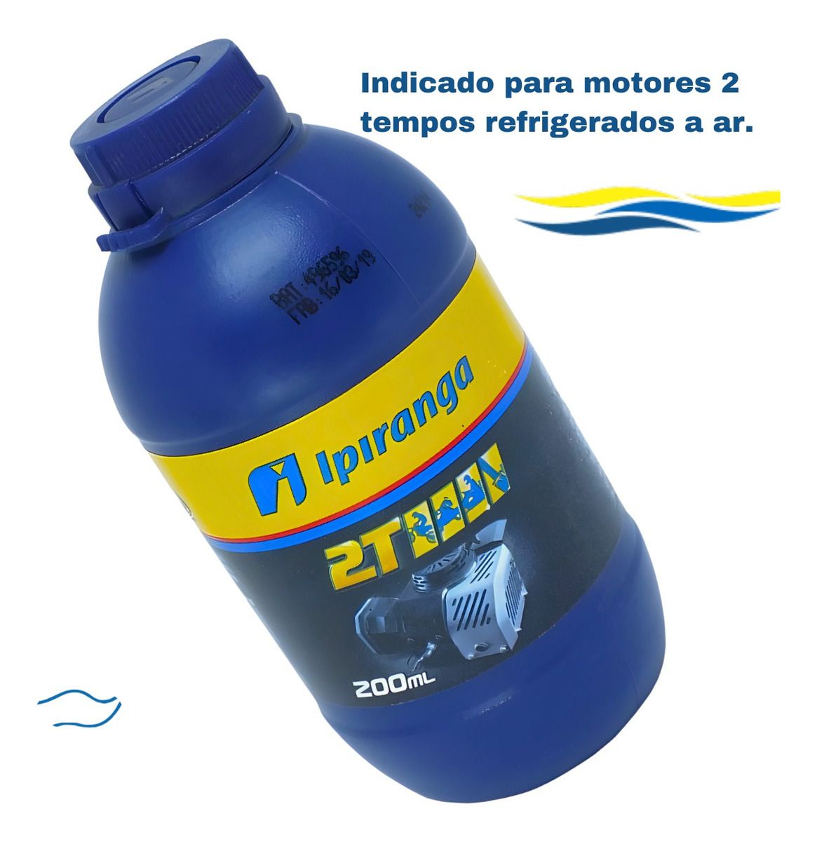 Ipiranga Óleo Motor 2 Tempos Api Tc 200ml Original | Produtos Náuticos ...