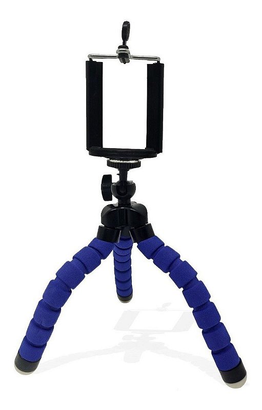 Mini Tripé Flexível P/celular + Controle Bluetooth P/fotos - Lullu Person
