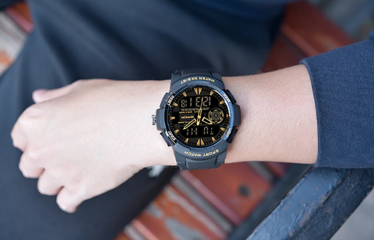 Relógio Digital Sanda Black 50M.Promoção! - Loja do Militar Oficial ...