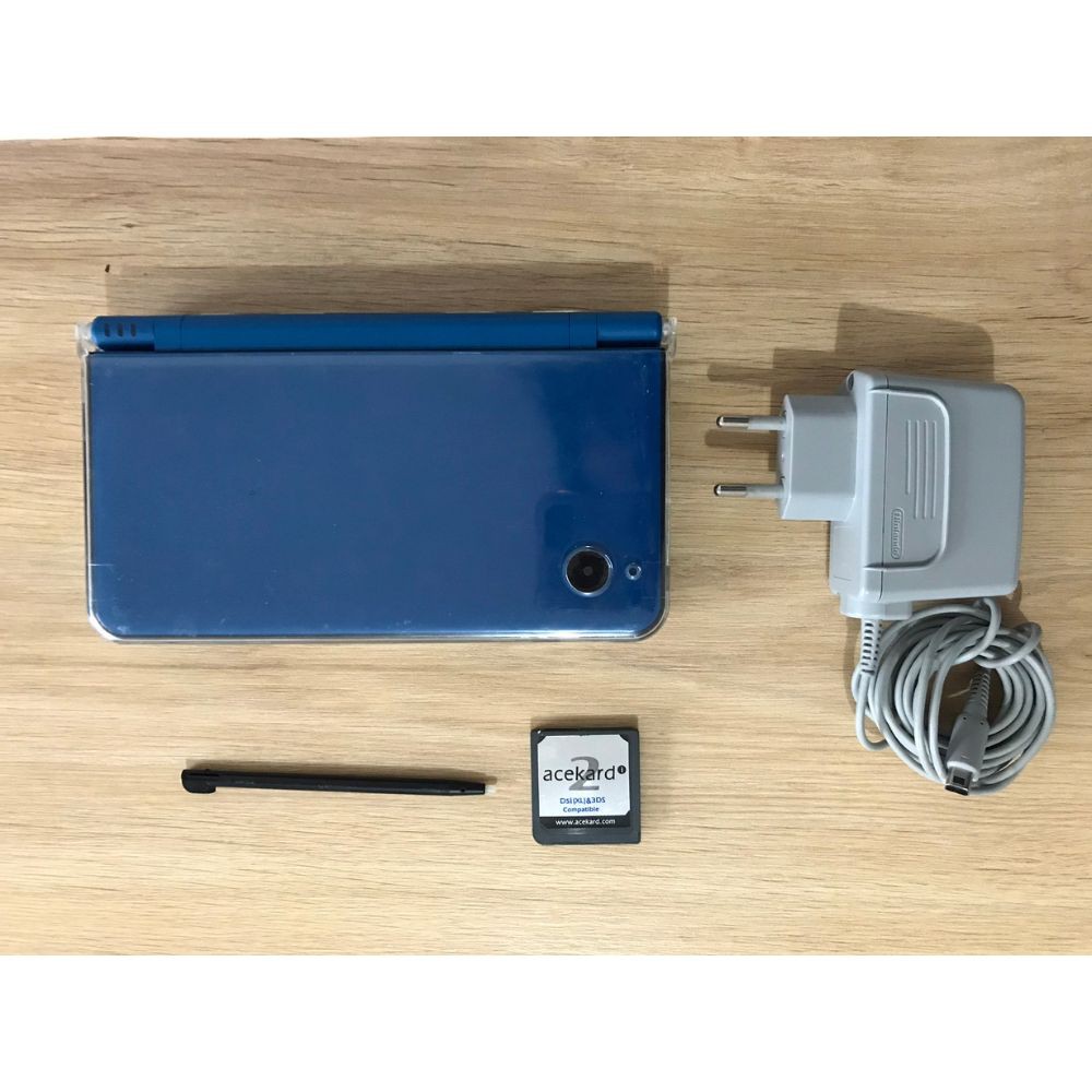 Console Nintendo DSi XL Azul Usado - Fazenda Rio Grande - Curitiba ...