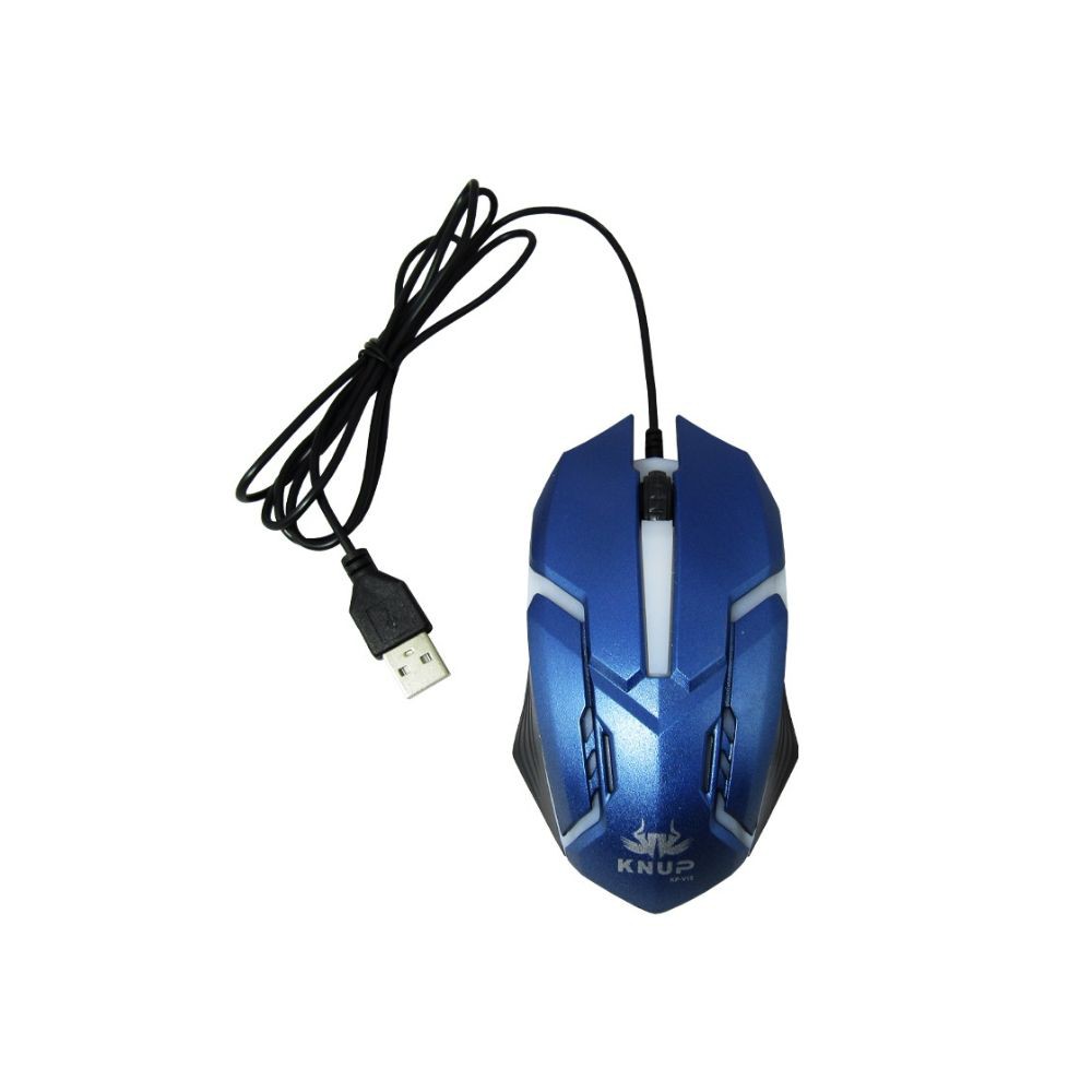 Mouse Gamer Azul Knup Novo - Fazenda Rio Grande - Curitiba - Meu Game ...