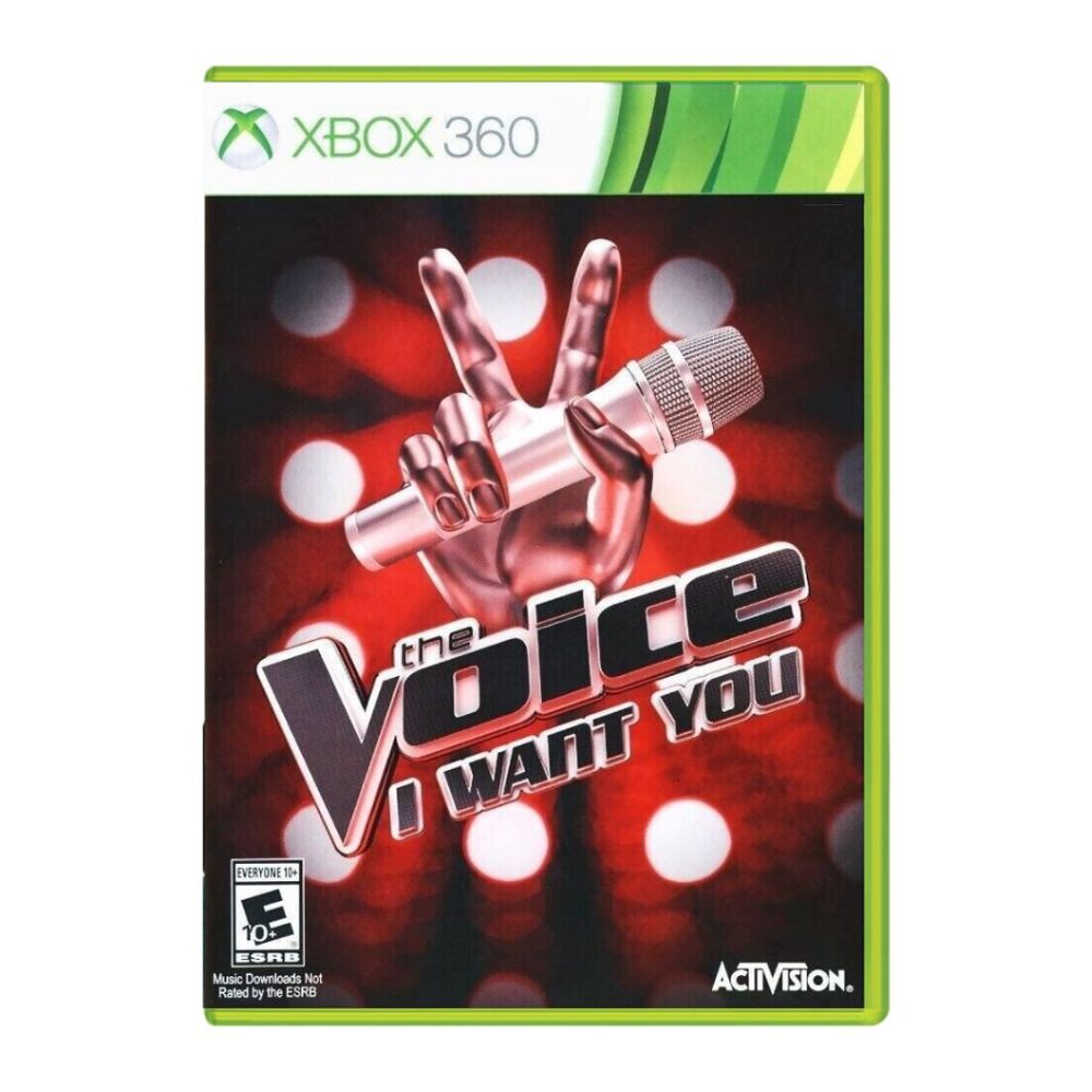 Jogo The Voice I Want You Xbox 360 Fazenda Rio Grande Curitiba Meu Game Favorito