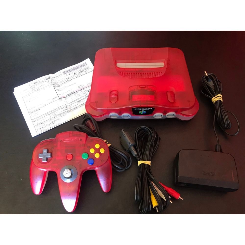 Console Nintendo 64 Red Clean Usado - Meu Game Favorito