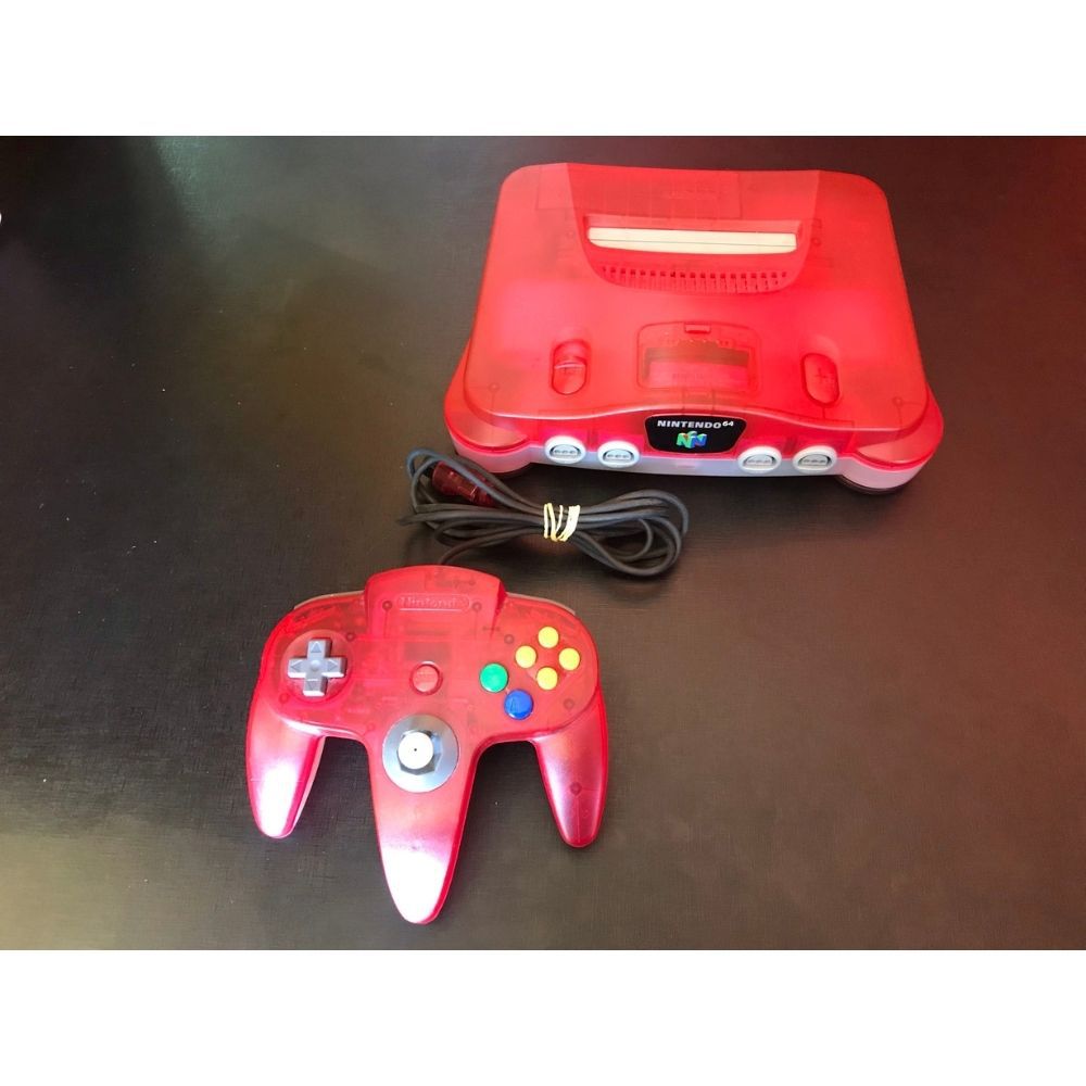 Console Nintendo 64 Red Clean Usado - Meu Game Favorito