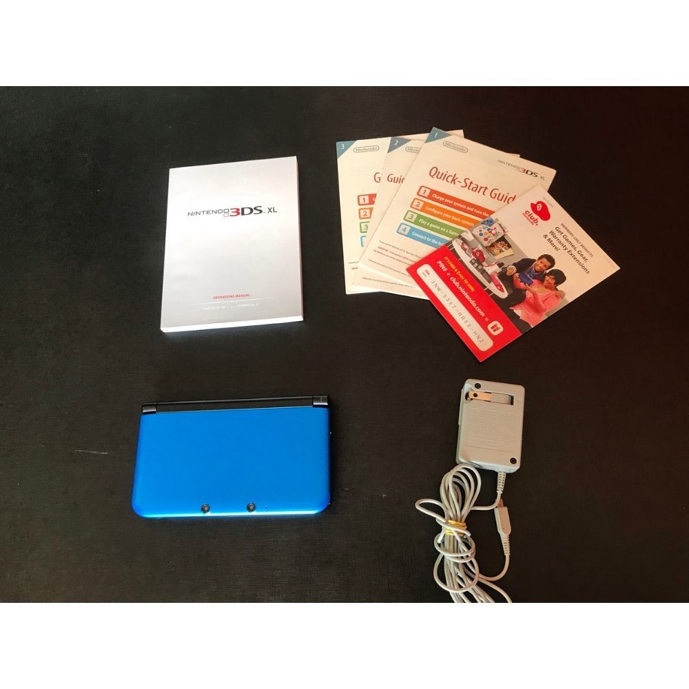 Console Nintendo 3DS XL Azul - USADO - Meu Game Favorito