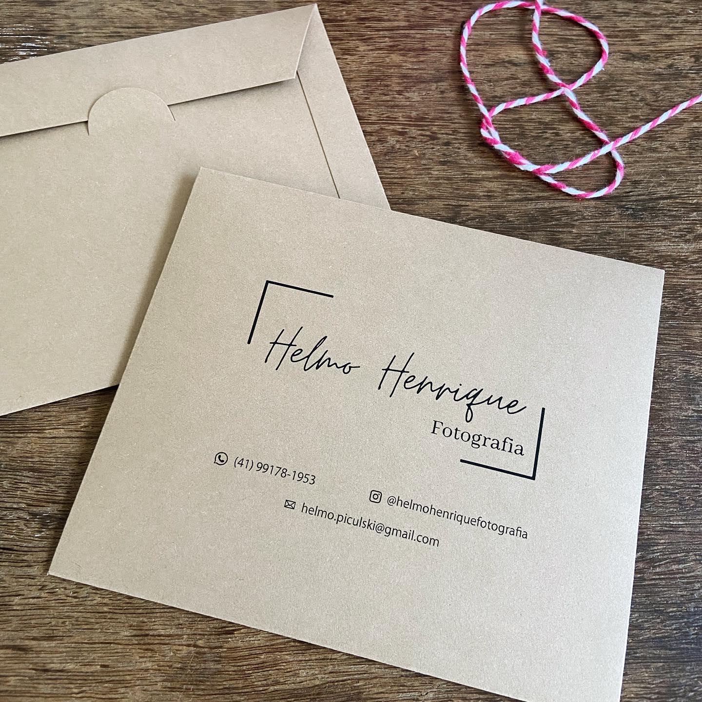 Envelope Kraft para Fotos 14 x 16,5 cm - Papelaria Personalizada e ...