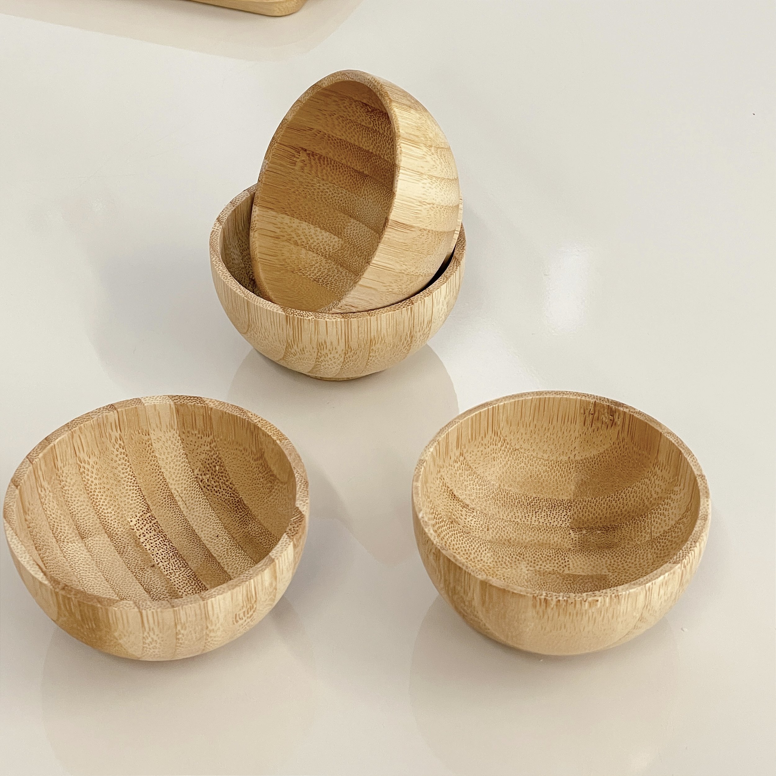 CONJUNTO 4 BOWL DE BAMBU VERONA 8X5CM - A loja física Amor de Casa ...