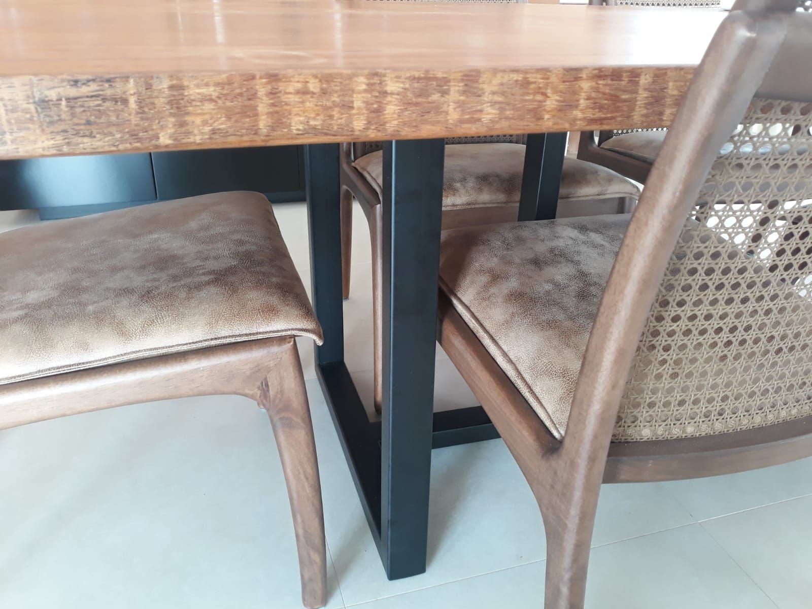 Base para Mesa Jantar em Ferro Estilo Industrial - Steel Repair Team ...