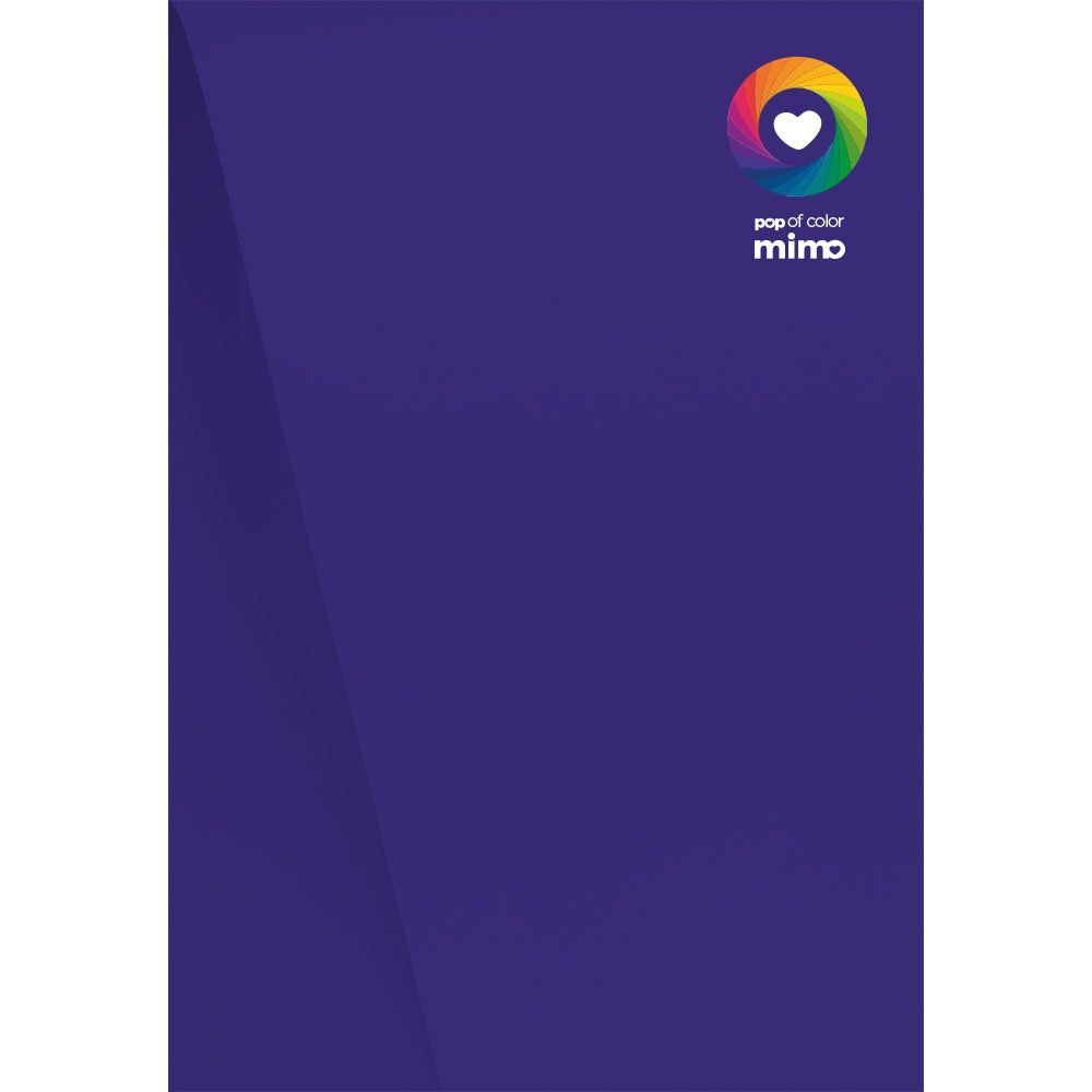 Papel Color Pop Roxo Mirtilo Mimo - A4 - 180 gr - 25 unds ...