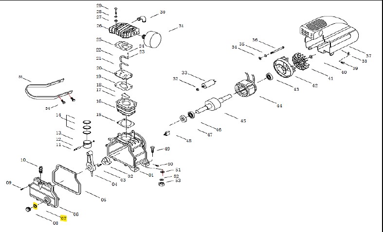 Junta Medidor Óleo Compressor Tekna CP8525 1A 2A 1C 2C - MaximaShop