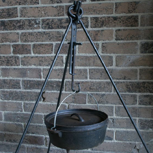 Trempe Tripé Campeira e Grelha Fogo De Chão - CRIOULLO Auêntico Churrasco