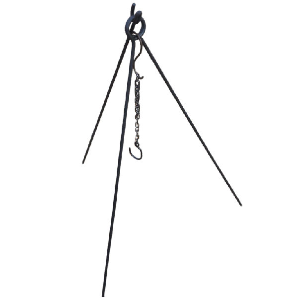 Trempe Tripé Campeira e Grelha Fogo De Chão - CRIOULLO Auêntico Churrasco