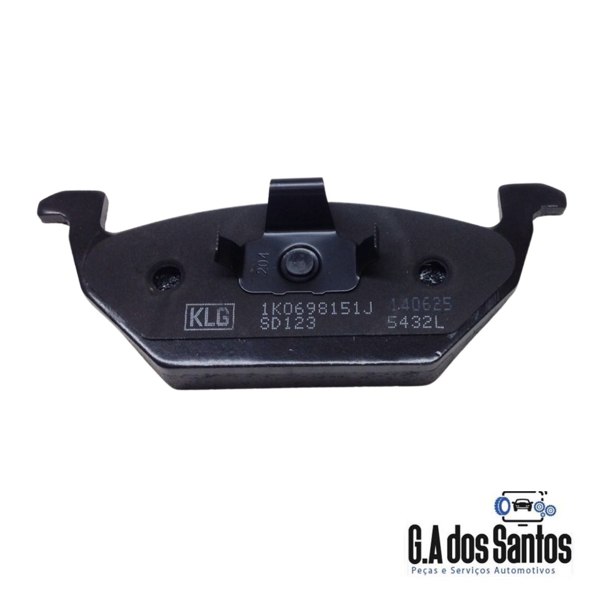 Jogo pastilha freio dianteira Golf Jetta Audi A3 1K0698151F - GSANTOS ...