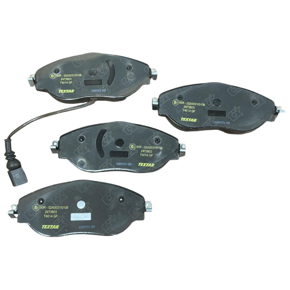 Jogo de Pastilhas de Freio Dianteiro Audi A3 Golf Passat Tiguan ...