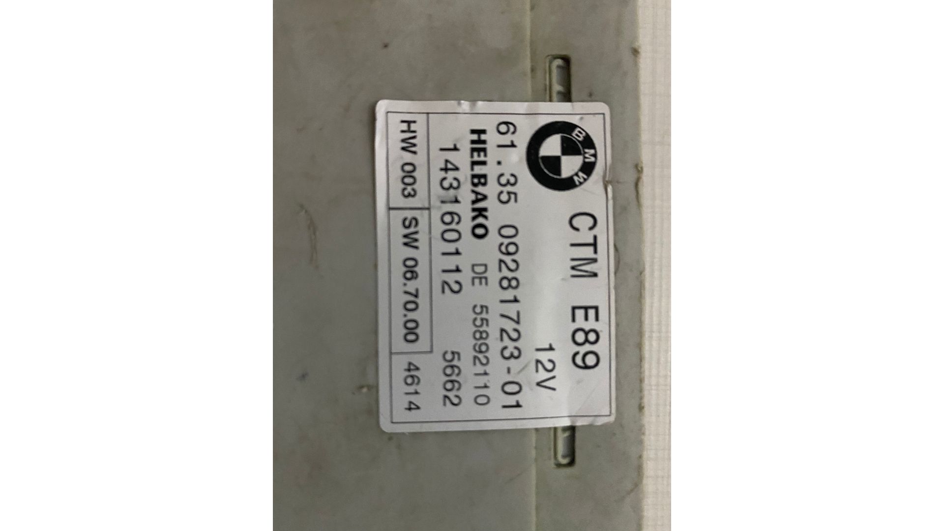 MODULO CAPOTA BMW Z4 2.0 2014 09281723 - G Santos pecas e serviços ME