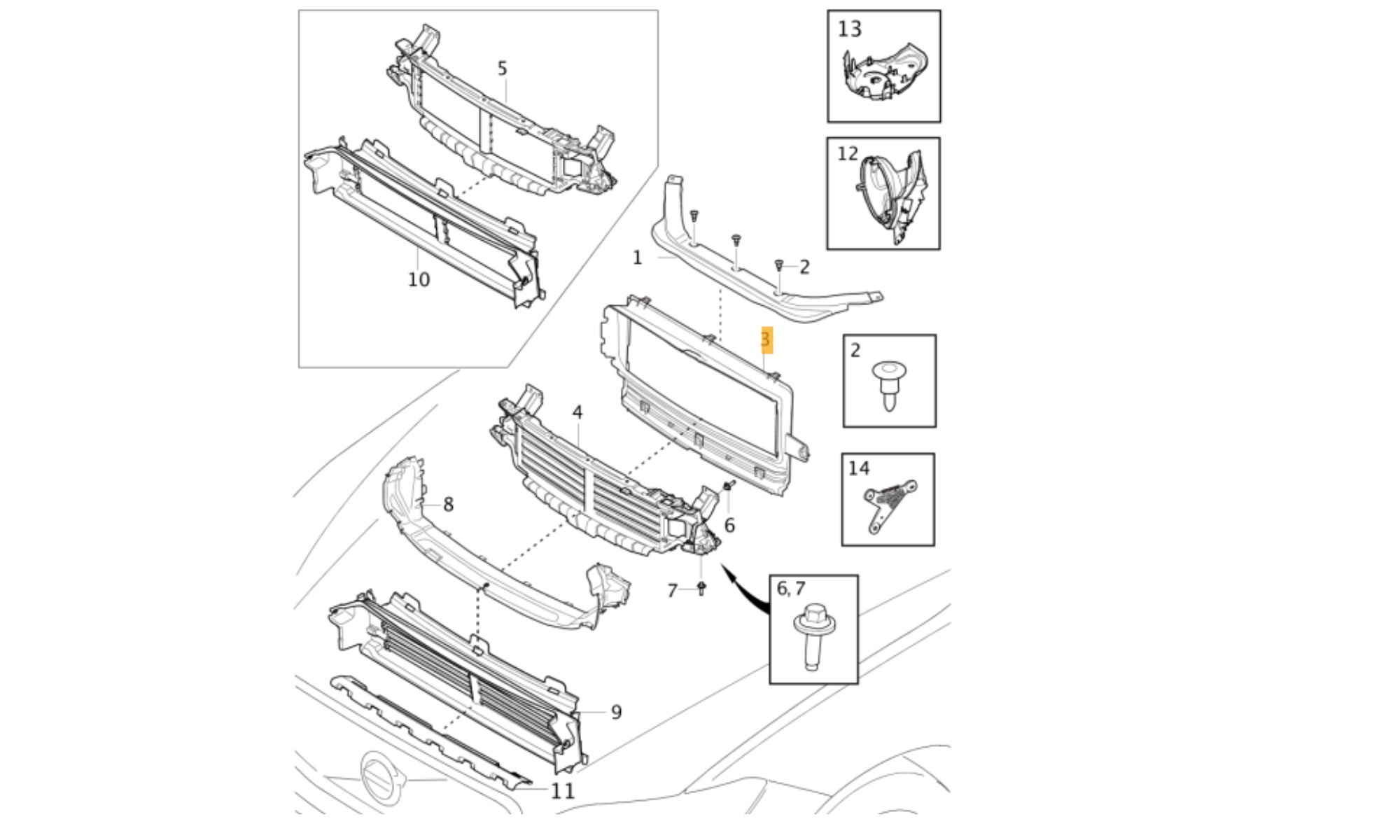 31425367 DEFLETOR RADIADOR AGUA VOLVO XC60 2018 >> - GSANTOS ...