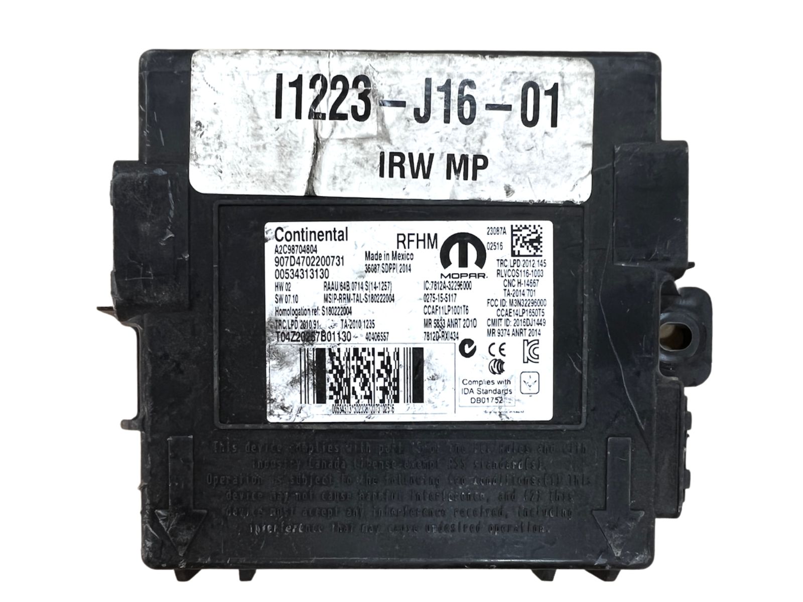 MODULO PARTIDA SEM CHAVE JEEP COMPASS RFHM 53431313 - GSANTOS ...