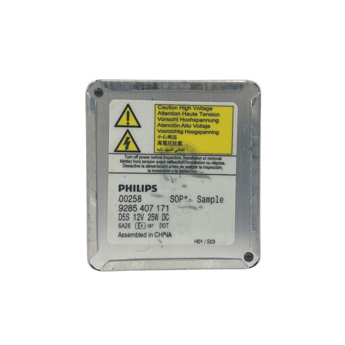 Lampada Xenon 12V-25W Philips Golf A3 A6 Q3 Q7 Bmw 8W0941235 - GSANTOS ...