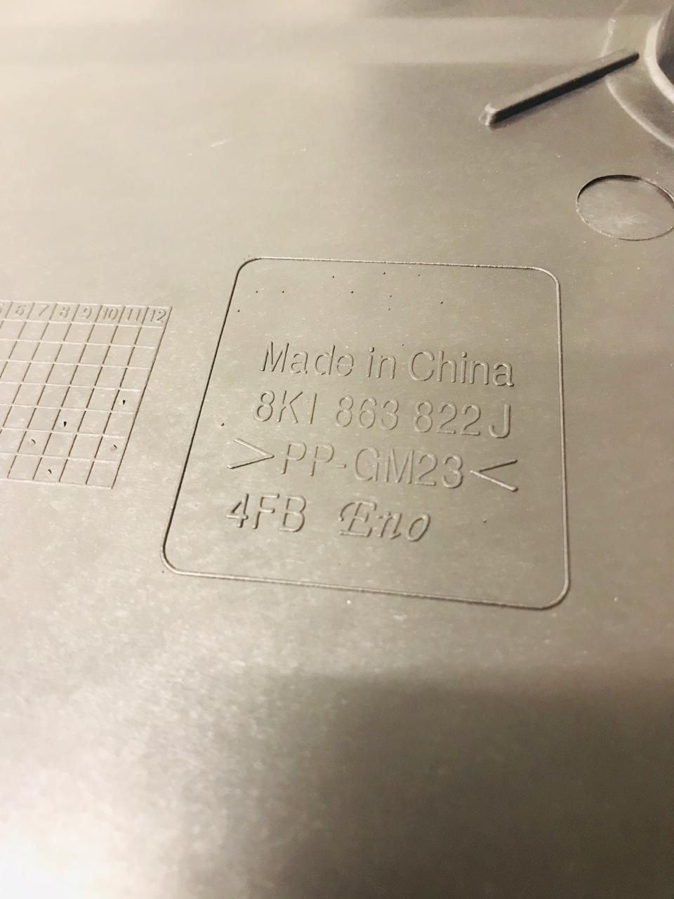 Protetor Do Carter Audi A4 2008- 2012 Q5 / 8K1863822J - G Santos pecas ...