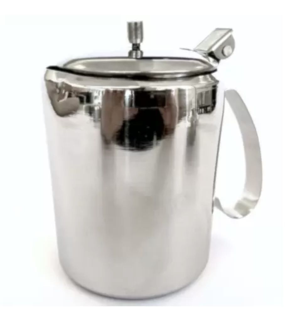 Leiteira inox - Machado Utensílios e Máquinas