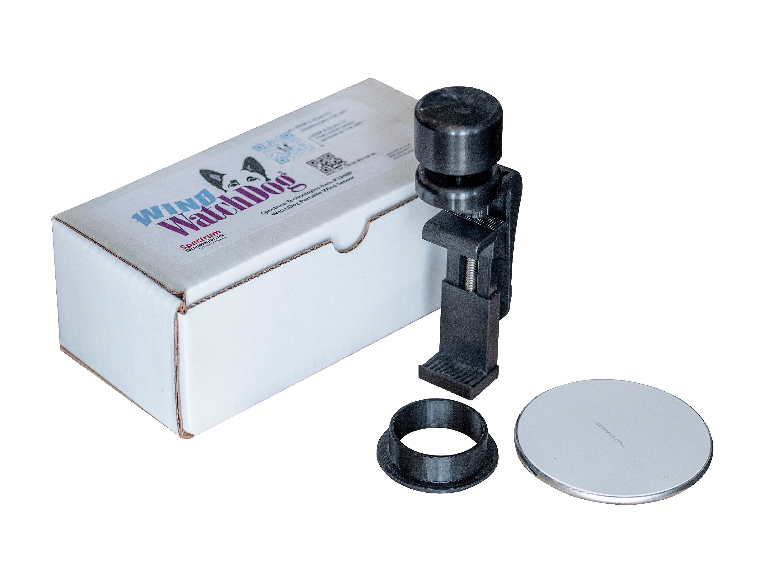 Sensor de Vento Ultrassônico Portátil com Delta T - DRS Pulverizadores