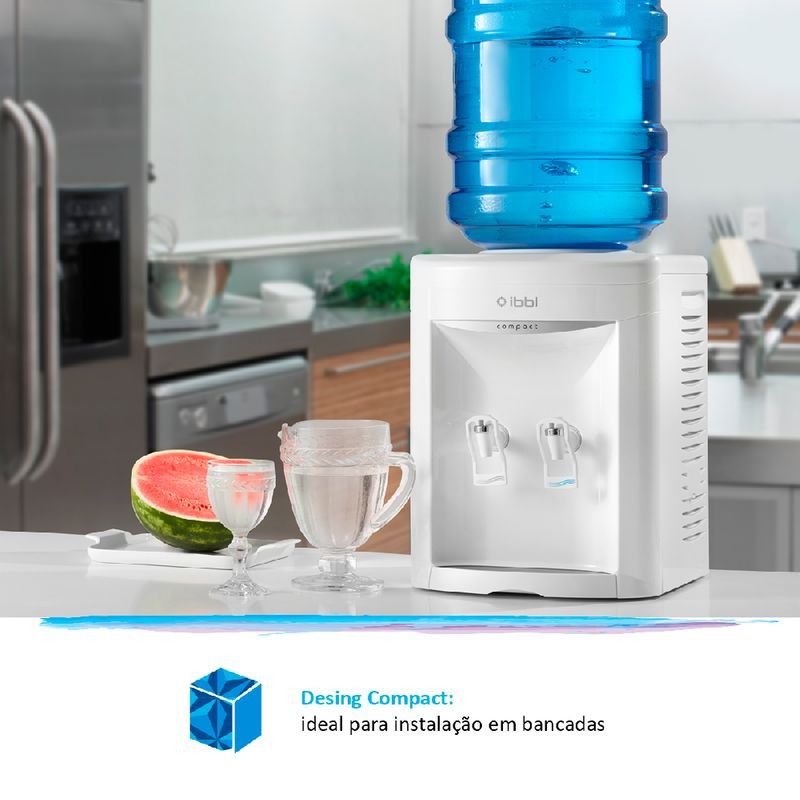 Bebedouro IBBL Compact FN 2000 Água Natural e Gelada Branco 220v ...