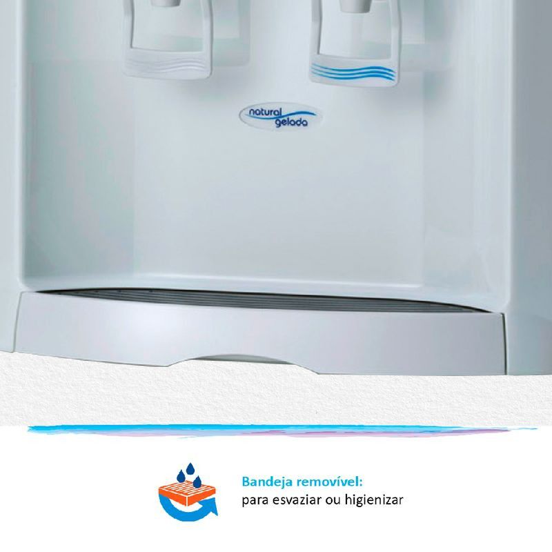 Bebedouro IBBL Compact FN 2000 Água Natural e Gelada Branco 220v ...