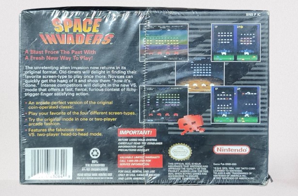 Space Invaders Super Nintendo - Fenix GZ - 17 anos no mercado!