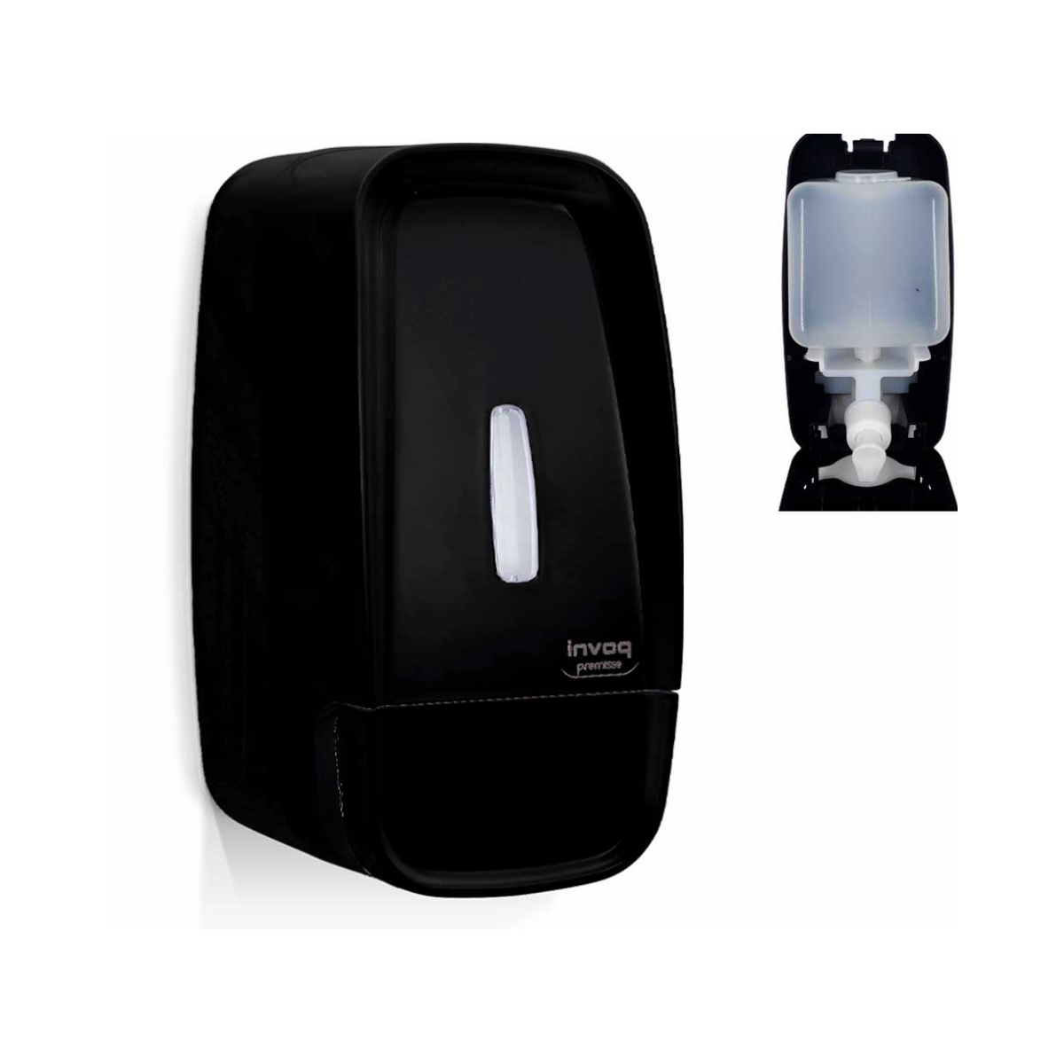 Dispenser Sab 800ml Liquida c/Reserv. Dark Invoq Premisse - Casa Limpa ...
