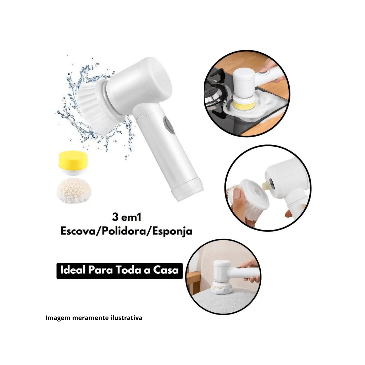 ESCOVA LIMPEZA 3 EM 1 AUTOMATICA MAX CLEAN - CLINK - Casa Limpa ...