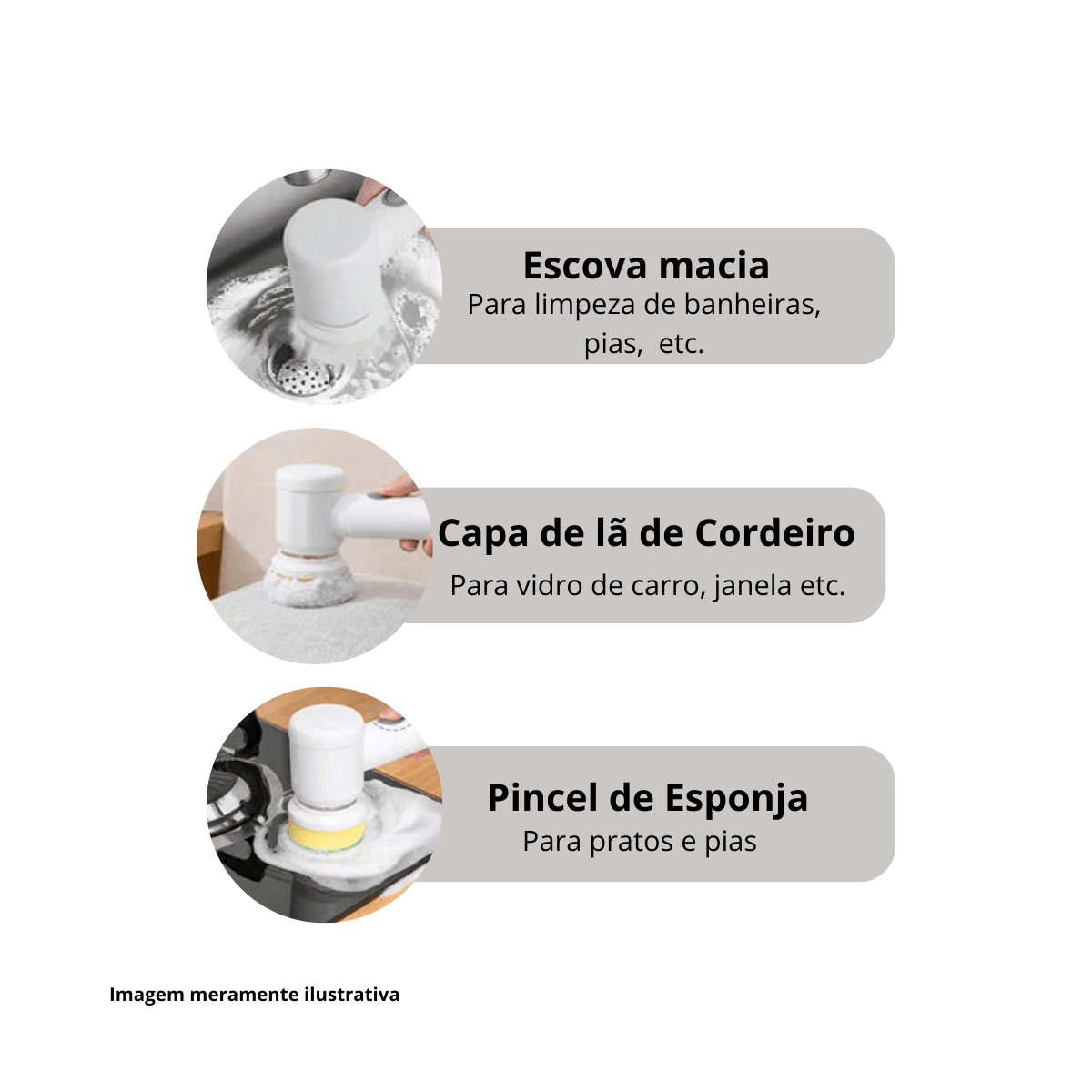ESCOVA LIMPEZA 3 EM 1 AUTOMATICA MAX CLEAN - CLINK - Casa Limpa ...