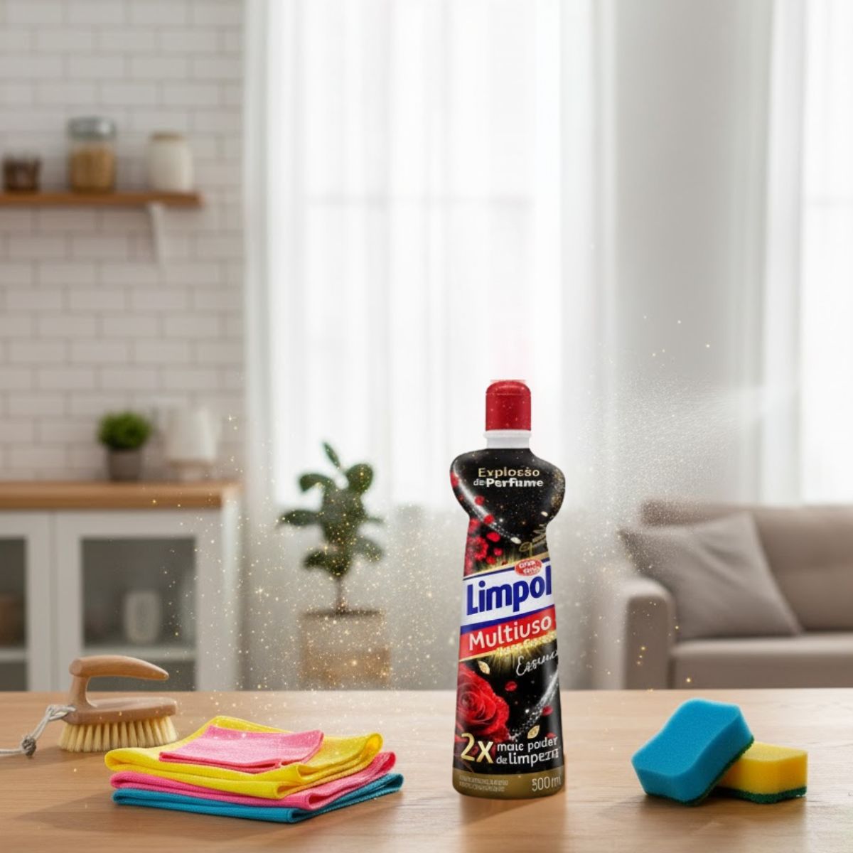 Limpador Multiuso Limpol Essence 500ml - Explosão de Perfume - Casa ...