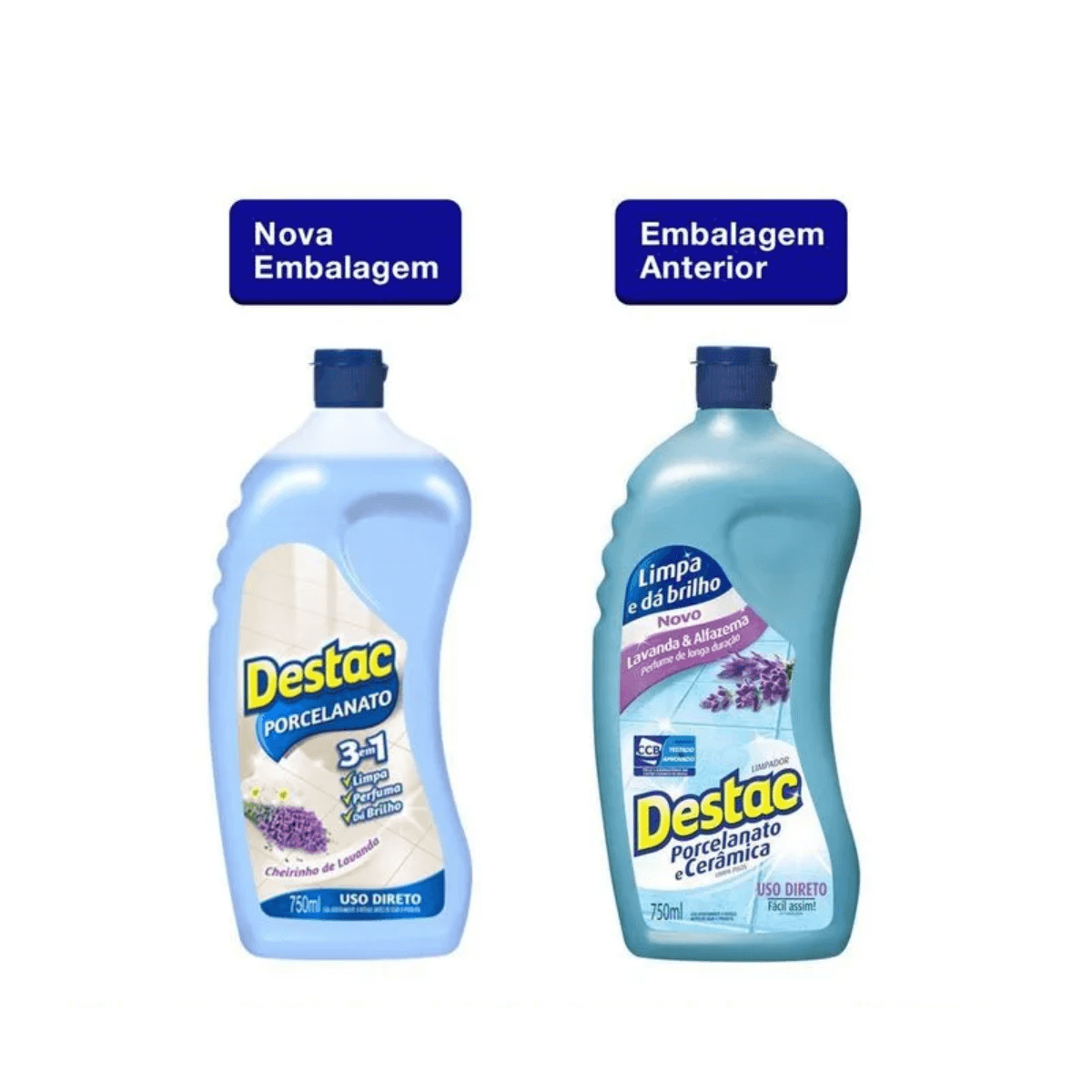 Destac porcelanato 750ml - Casa Limpa Produtos de Limpeza