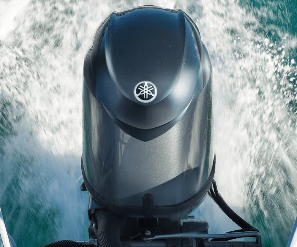 Motor de Popa Yamaha 60 HP HETL (Nova Geração) 4 Tempos— Partida ...