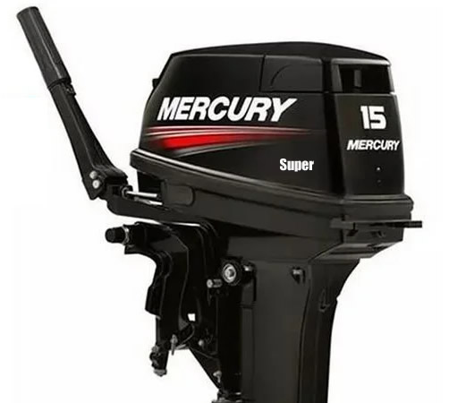 Motor de popa Mercury 15 Super 18 HP 2T - Martinelli Motores - 34 anos