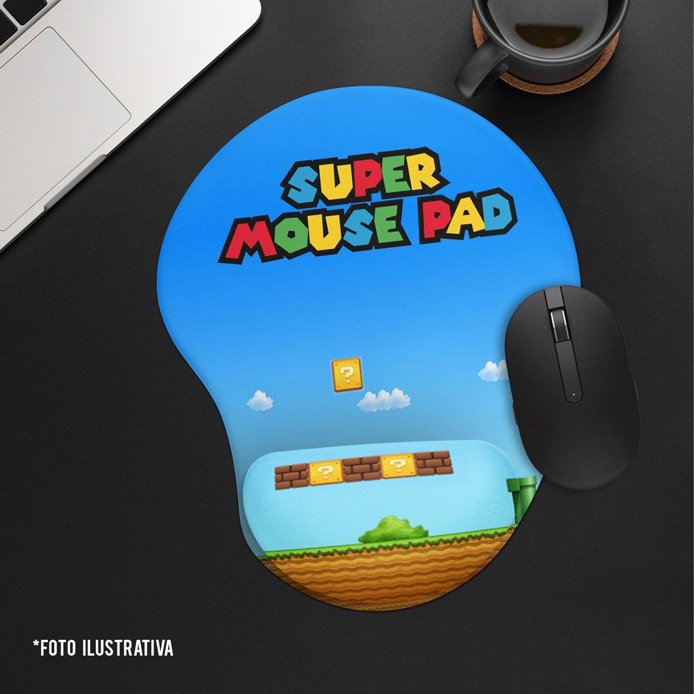 Mouse pad Ergonômico Super - Artgeek - Loja Nerd de Decoração e ...