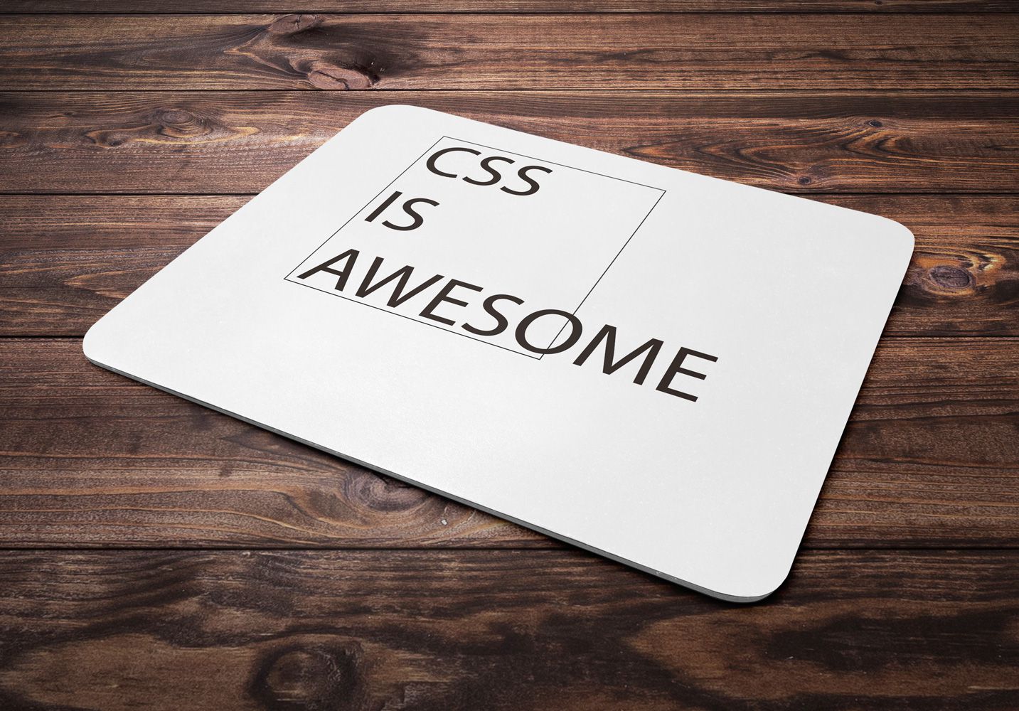 Mouse pad CSS Is Awesome - Artgeek - Loja Nerd de Decoração e Presentes ...