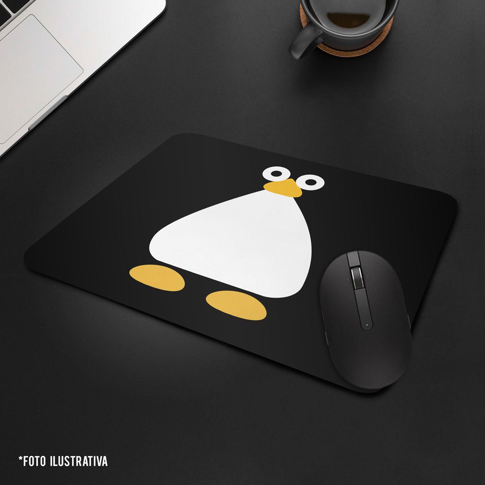 Mouse pad Linux Cute Tux - Artgeek - Loja Nerd de Decoração e Presentes ...
