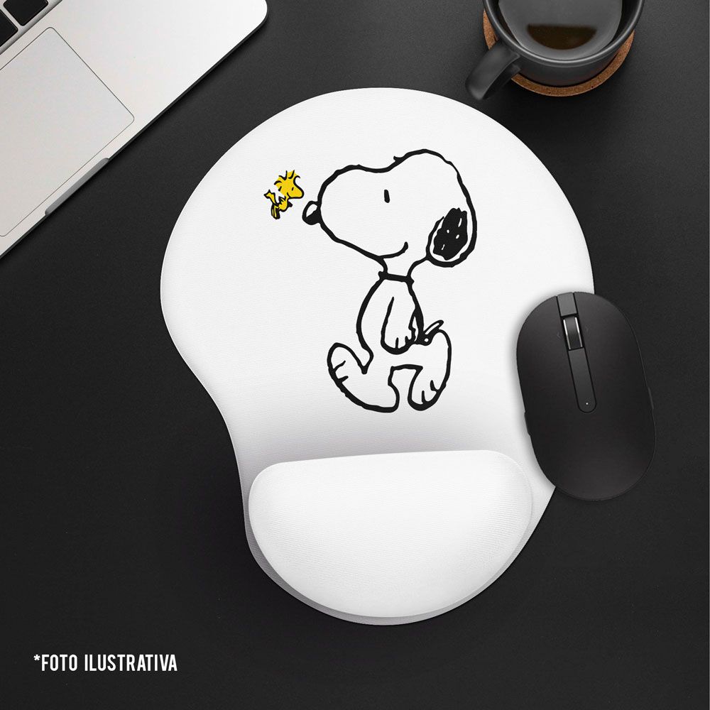 Mouse Pad Ergonômico Snoopy 24x19cm - Artgeek - Loja Nerd de Decoração ...