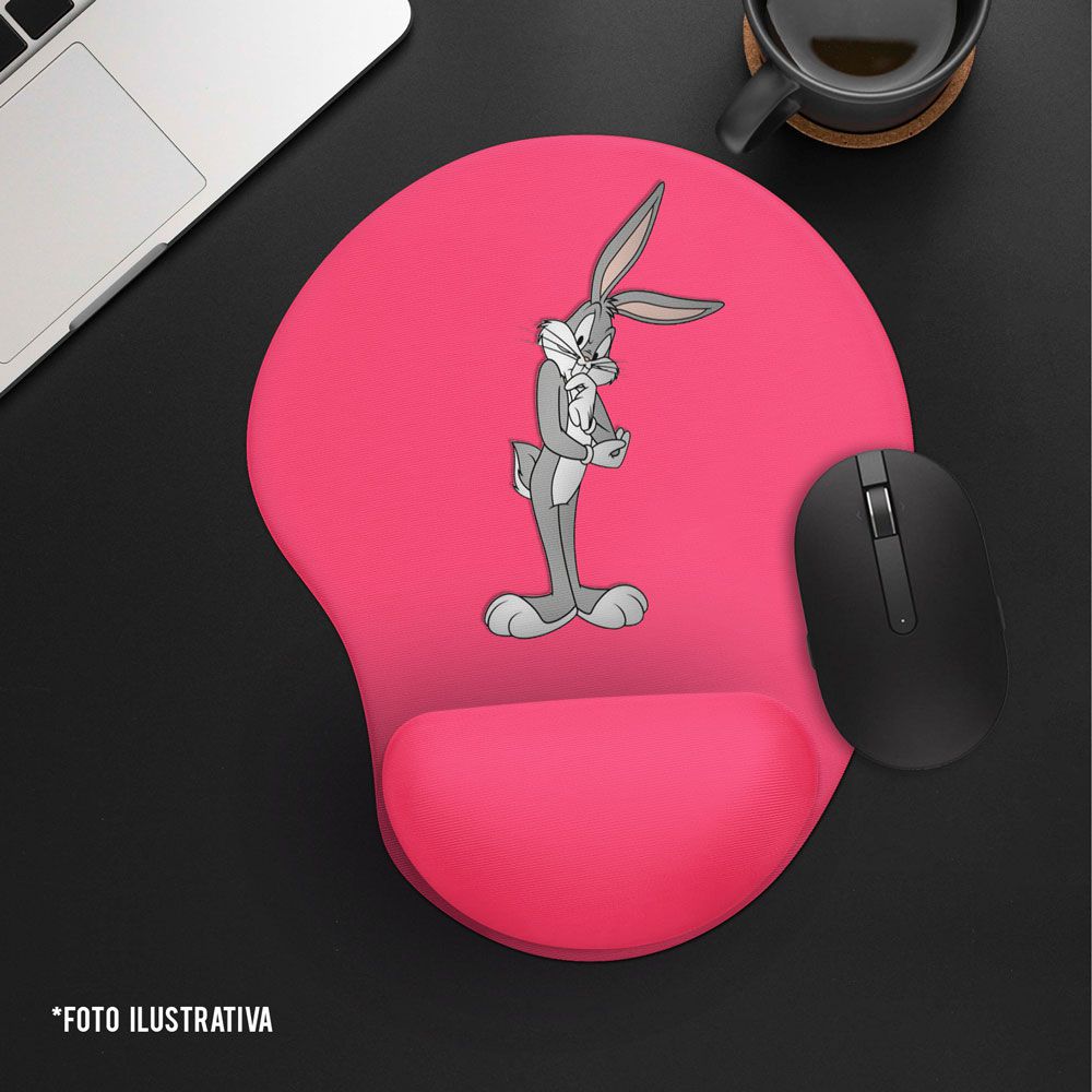 Mouse Pad Ergonômico Pernalonga 24x19cm - Artgeek - Loja Nerd de ...